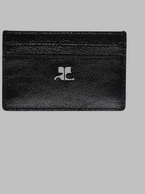 COURREGES Varnished Cow Leather Wallet