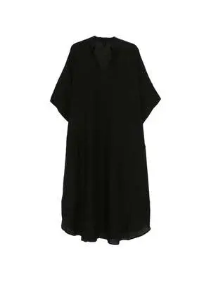 120% Lino V Neck Kaftans Tunics