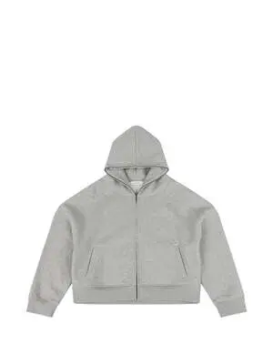 ENTIRE STUDIOS Zip-up Hooded Sweatshirt With Front Pockets - Grigio