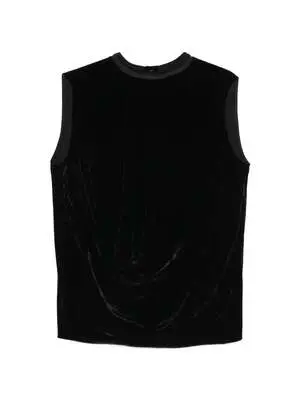 Rick Owens Sleeveless Velvet Top