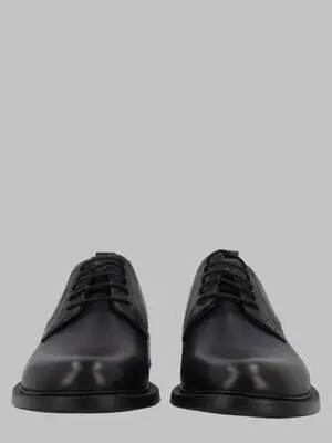 Hugo Cowhide Leather Loafers With Cushioned Comfort - Black