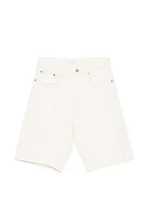 SUNFLOWER Organic Cotton Bermuda Shorts With 5 Pockets - Bianco