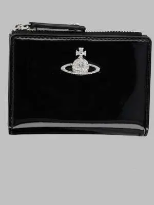 VIVIENNE WESTWOOD Leather Wallet - Black