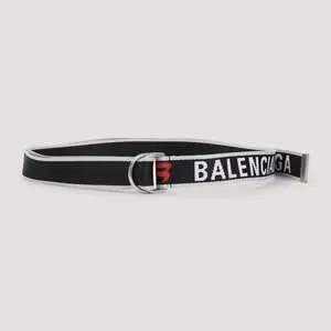 Balenciaga Nylon Ring Belt - Grey