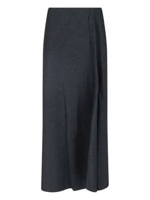 Giorgio Armani Wool-cashmere Knit Skirt