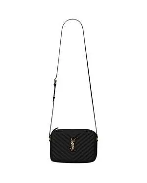 Saint Laurent Leather Mini Shoulder Bag 23 X 16 X 6 Cm - Nero