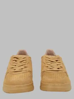 AUTRY Suede Cow Leather Lace-up Sneakers - Multicolour