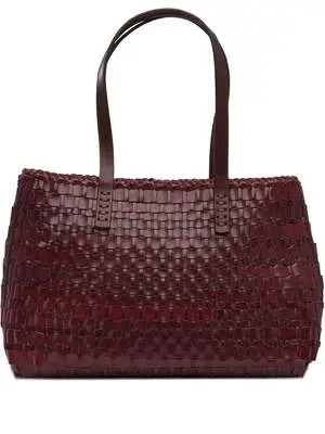 Dragon Diffusion Handwoven Leather Tote Bag