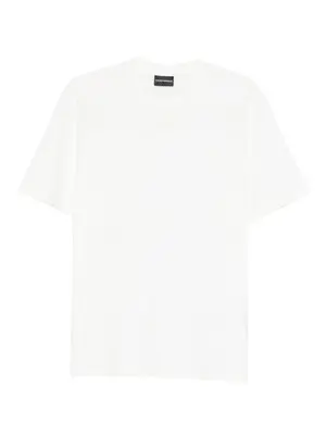 Emporio Armani Logo Cotton T-shirt - White