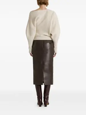 Alberta Ferretti Wool And Cashmere Sweater
