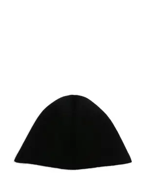 UMA WANG Cashmere Bucket Hat - Black