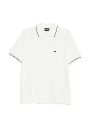 Emporio Armani Logo Cotton Polo Shirt
