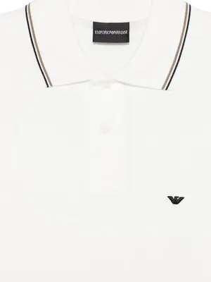 Emporio Armani Logo Cotton Polo Shirt