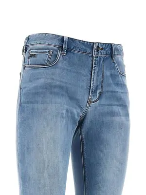 Emporio Armani Cotton Denim Jeans - Blue