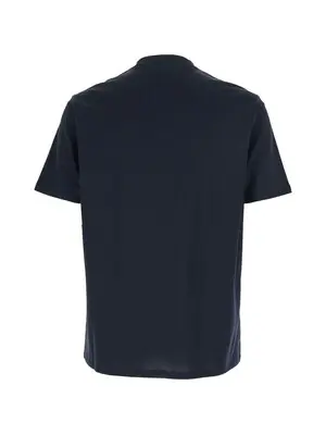 Emporio Armani Logo Cotton T-shirt - Blue