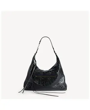 Balenciaga Le City Hobo Bag Medium - Black