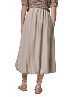 DONNA KARAN WEEKEND Packable Midi Bubble Skirt