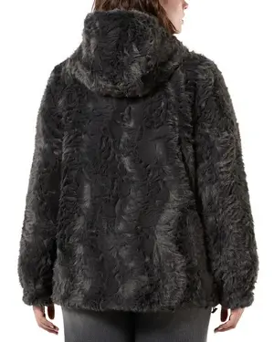 Marina Rinaldi Faux Fur Reversible Jacket