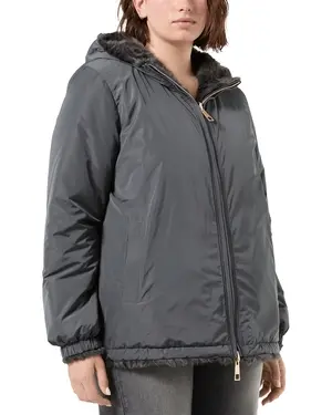 Marina Rinaldi Faux Fur Reversible Jacket