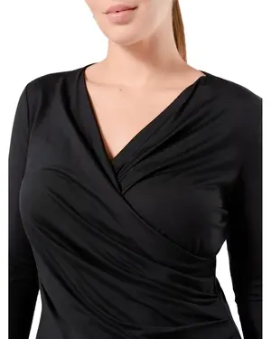 Marina Rinaldi Mrntessile V Neck Top