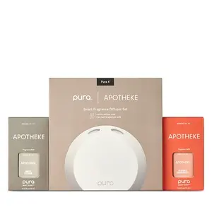 APOTHEKE X Pura Smart Fragrance Diffuser Set Sea Salt Grapefruit And White Vetiver - None