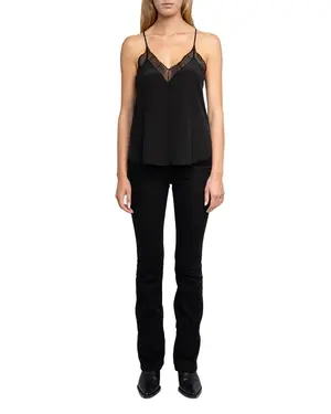Zadig&Voltaire Christy Silk Camisole - Black