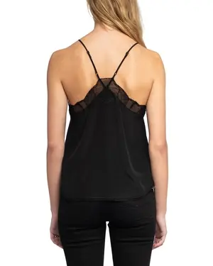 Zadig&Voltaire Christy Silk Camisole - Black