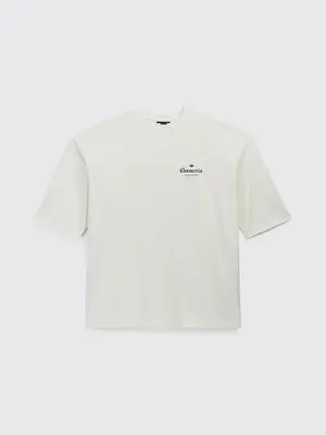 ADIDAS ORIGINALS Cotton Crewneck T-shirt With Logo And Dropped Shoulders