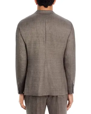 Vince Melange Brushed Regular Fit Suit Jacket