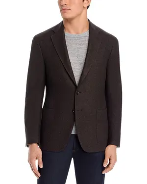 Vince Wool & Cashmere Double-face Cloud Touch Regular Fit Jacket - Brown