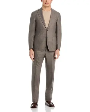 Vince Melange Brushed Regular Fit Suit Pants