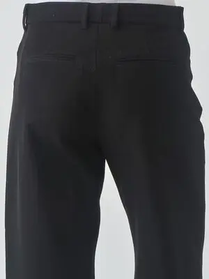 Max Mara Gela Wide-leg Cotton-blend Trousers - Black