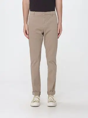 DONDUP Dondup Gaubert Slim Fit Velvet Chino Trousers Sand