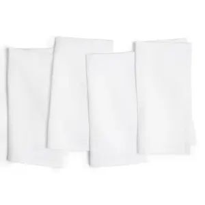 HUDSON PARK COLLECTION Linen Dinner Napkins, Set Of 4 - White