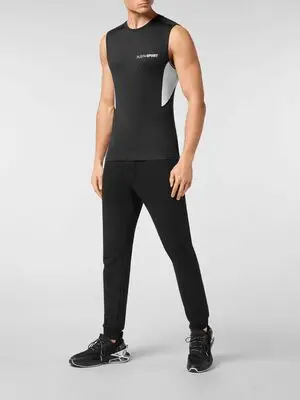 PLEIN SPORT Tank Top - Black