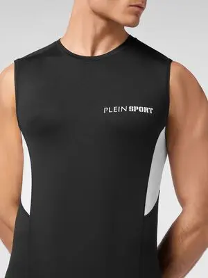 PLEIN SPORT Tank Top - Black