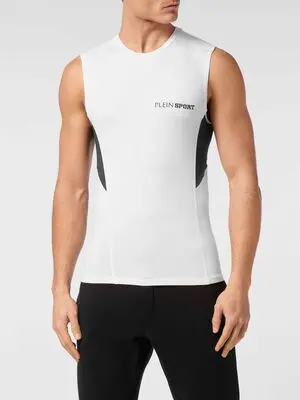 PLEIN SPORT Tank Top - White