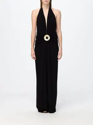 Cult Gaia Halterneck Maxi Dress With Embellished Detail