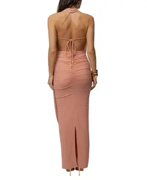 JLUXLABEL Alaina Plunge Maxi Dress