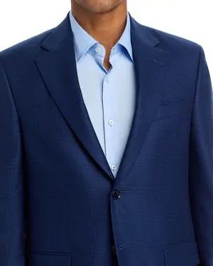 Peter Millar Flynn Classic Fit Tonal Plaid Sport Coat - Blue