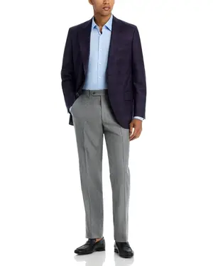 Peter Millar Classic Fit Hyperlight Brushed Plaid Soft Jacket