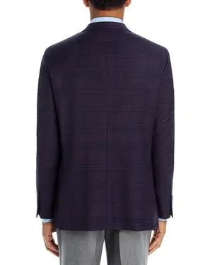 Peter Millar Classic Fit Hyperlight Brushed Plaid Soft Jacket