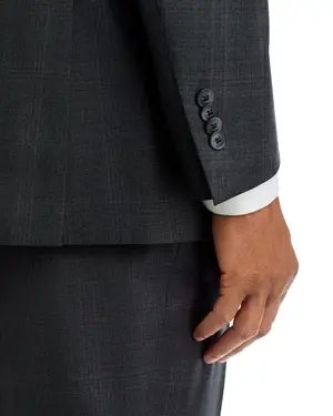 Peter Millar Flynn Classic Fit Tonal Plaid Suit