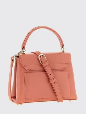 Furla 1927 Mini Grained Leather Top Handle Bag - Pink