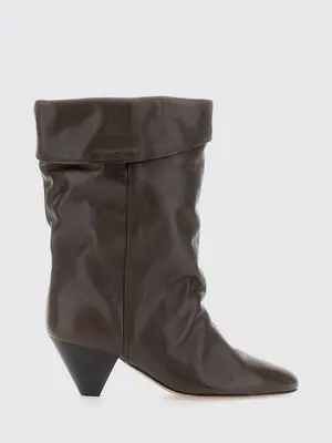 Isabel Marant Étoile Flat Ankle Boot - Brown