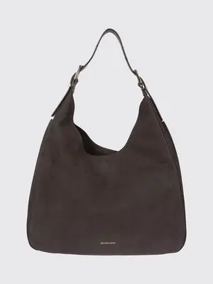 Michael Kors Nolita Large Nubuck Leather Hobo Bag - Brown