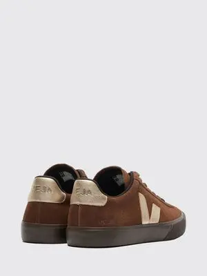 VEJA Campo Suede And O.t. Leather Sneakers With Contrast Logo