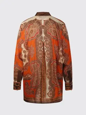 Zimmermann Long Sleeve Printed Shirt - Red
