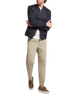 Ted Baker London Reznor Jersey Bomber Jacket - Navy