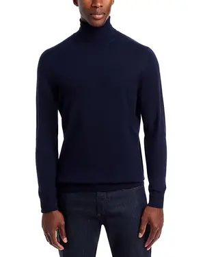 Canali Merino Turtleneck - Navy
